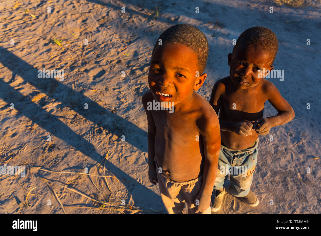 Okavango people, Okavango Delta, Botswana, Africa Stock Photo - Alamy
