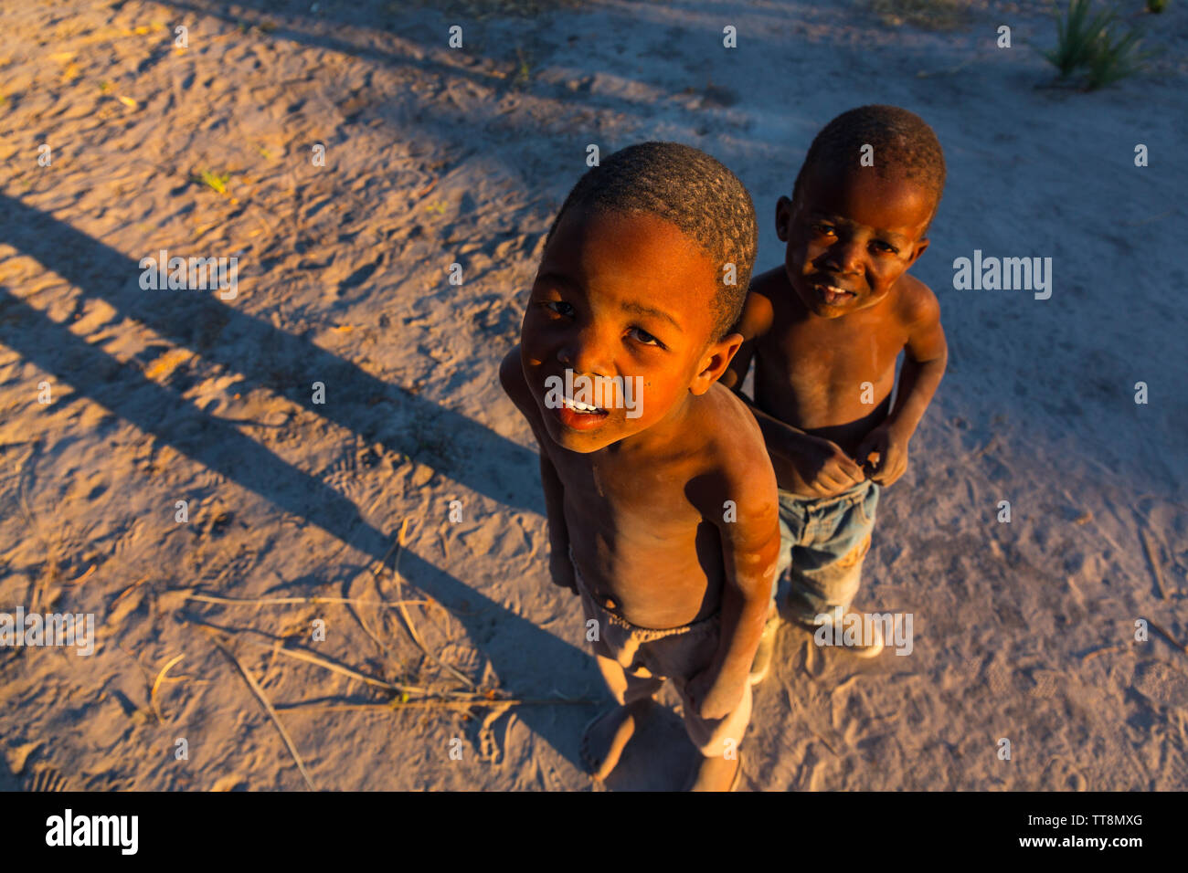 Okavango people, Okavango Delta, Botswana, Africa Stock Photo - Alamy