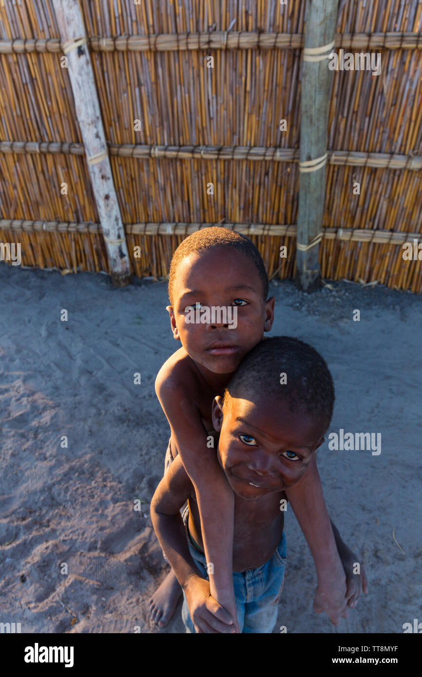 Okavango people hi-res stock photography and images - Alamy