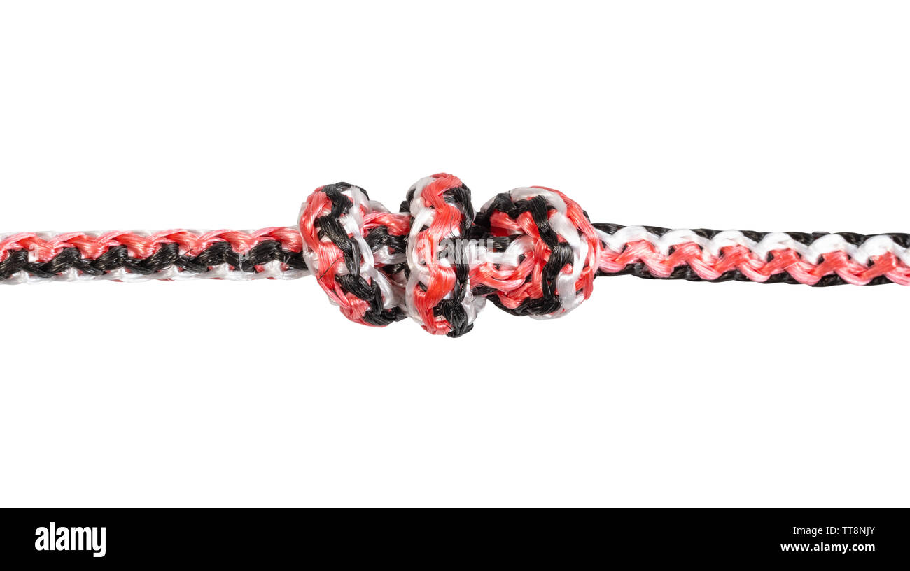Double overhand stopper knot hi-res stock photography and images - Alamy