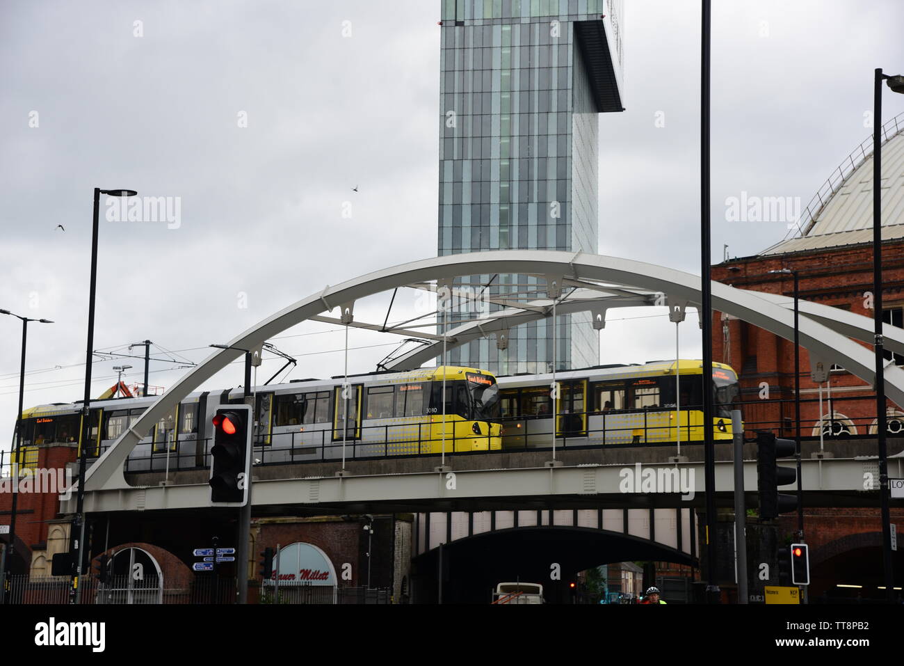 Public transport across greater manchester hi-res stock photography and ...