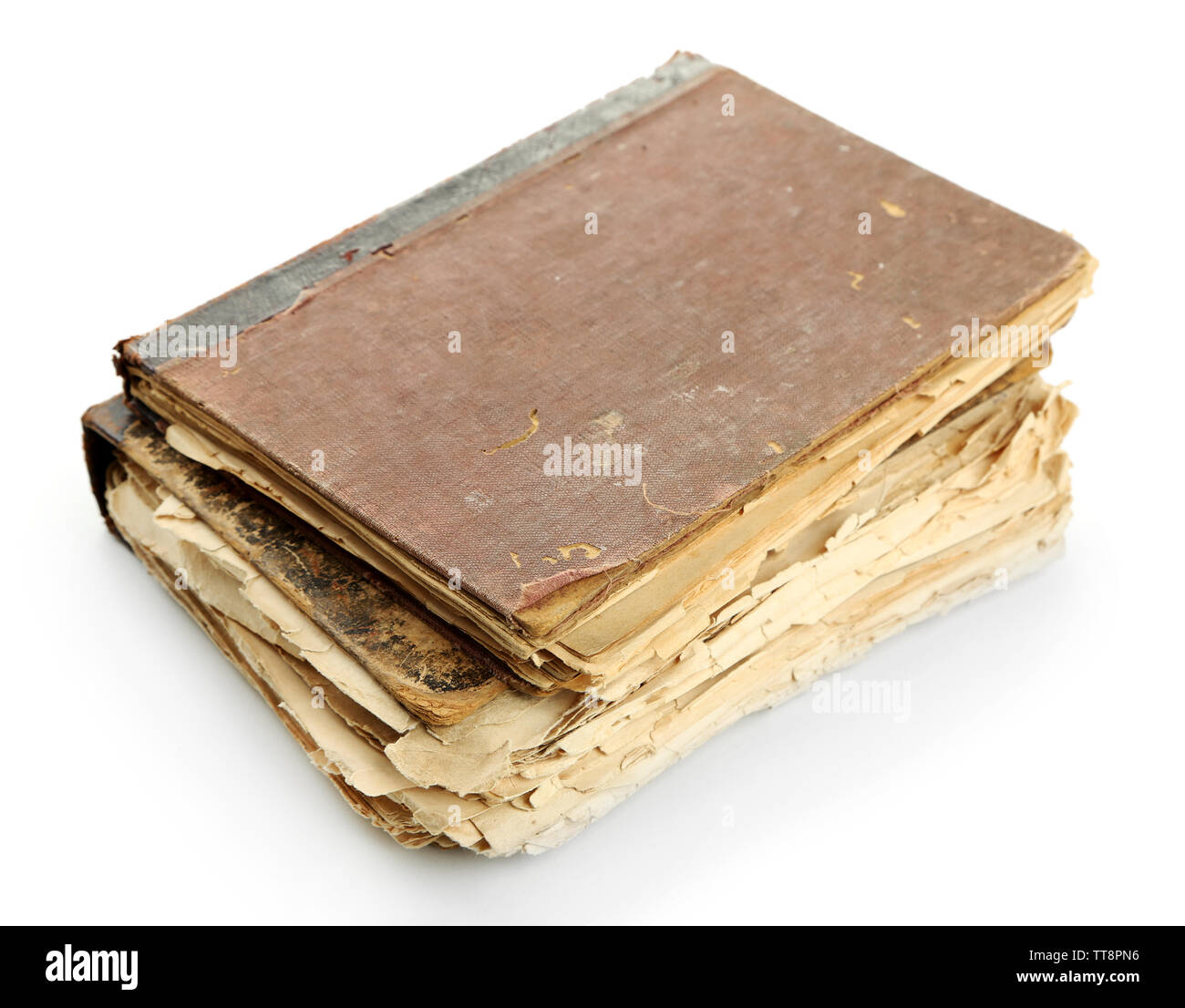 Old books, isolated on white Stock Photo - Alamy