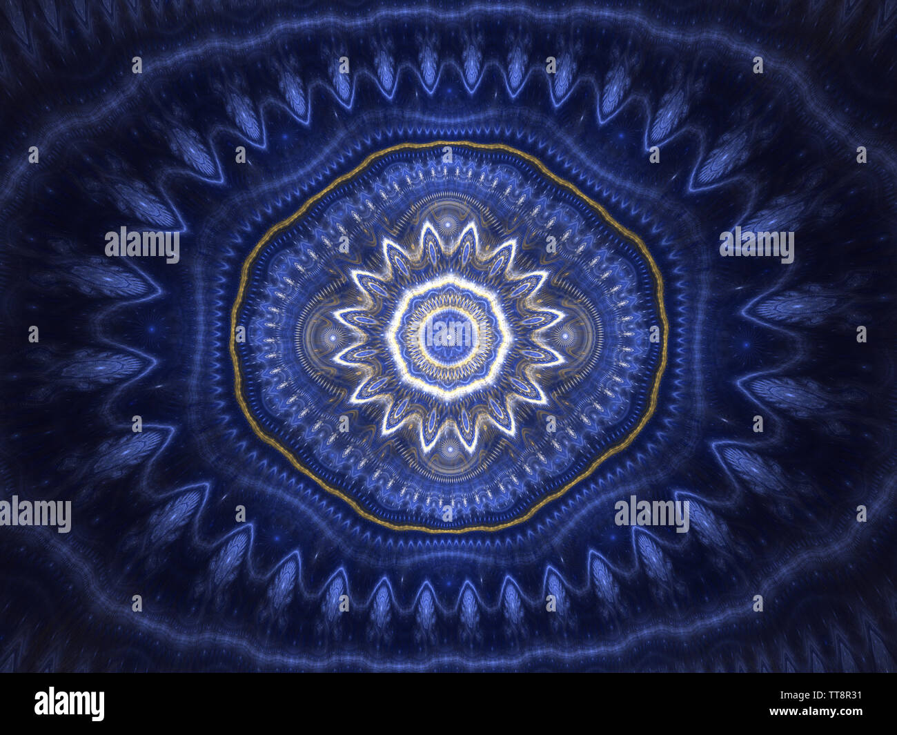 Kaleidoscope pattern abstract background. Computer generated ...