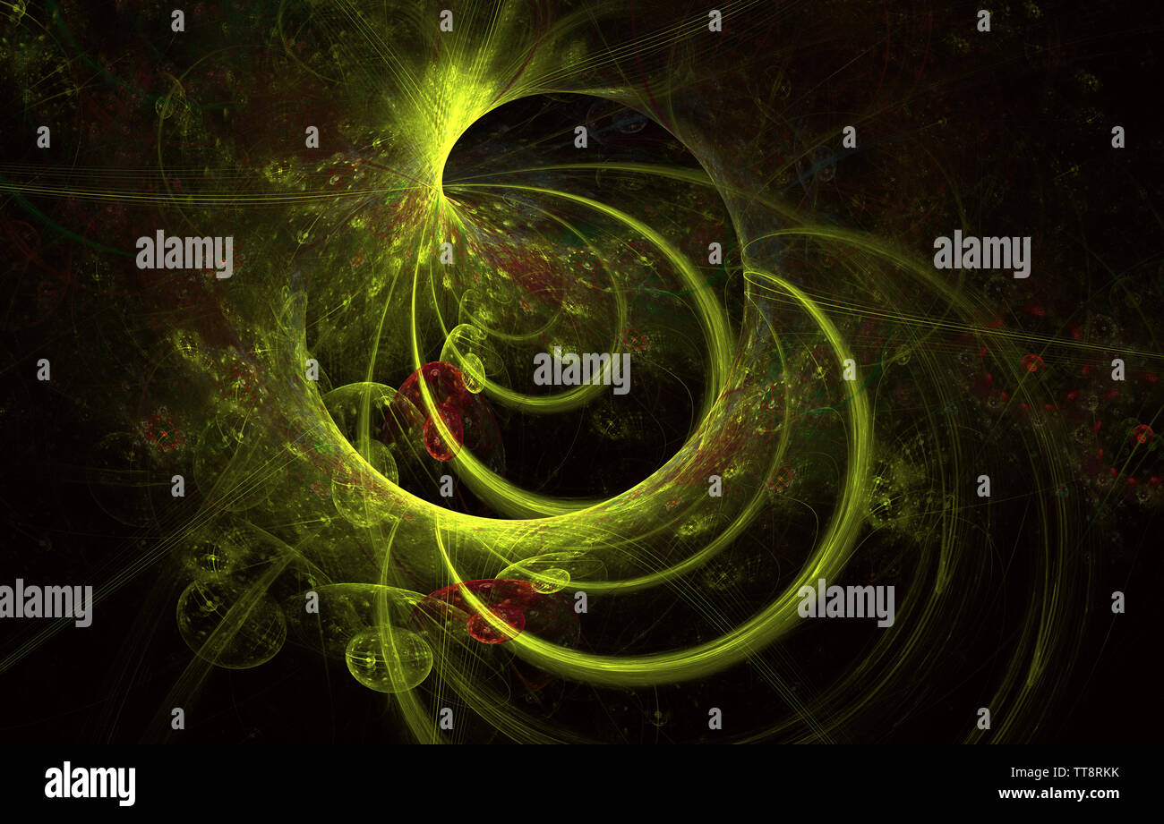 Color of waving smoke in the abstract background. Illustration wave ...