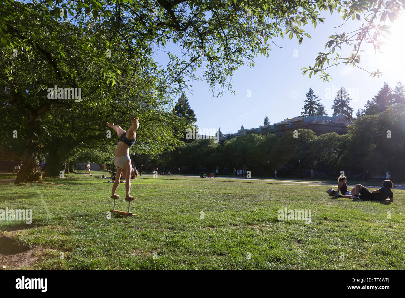 Shannon French a at the University of Washington grad student practices ...