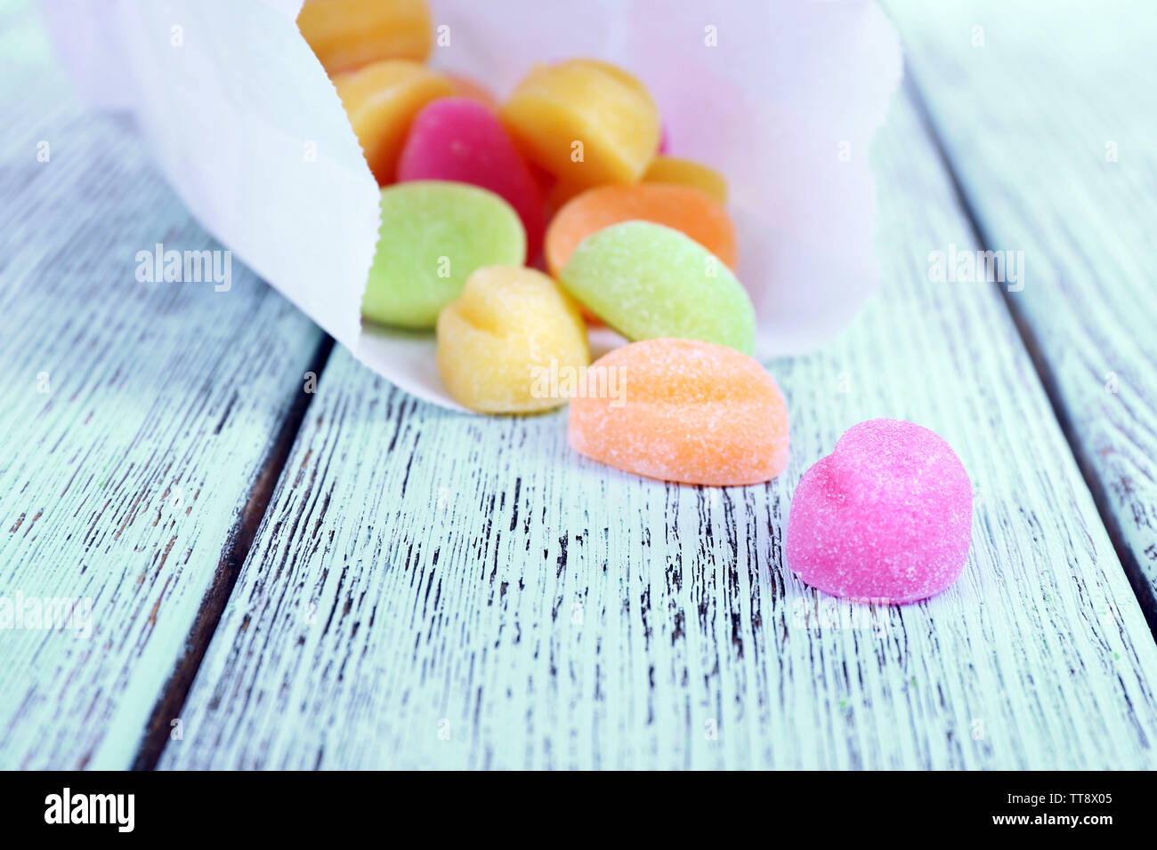 Paper bonbon candy shape hi-res stock photography and images - Alamy