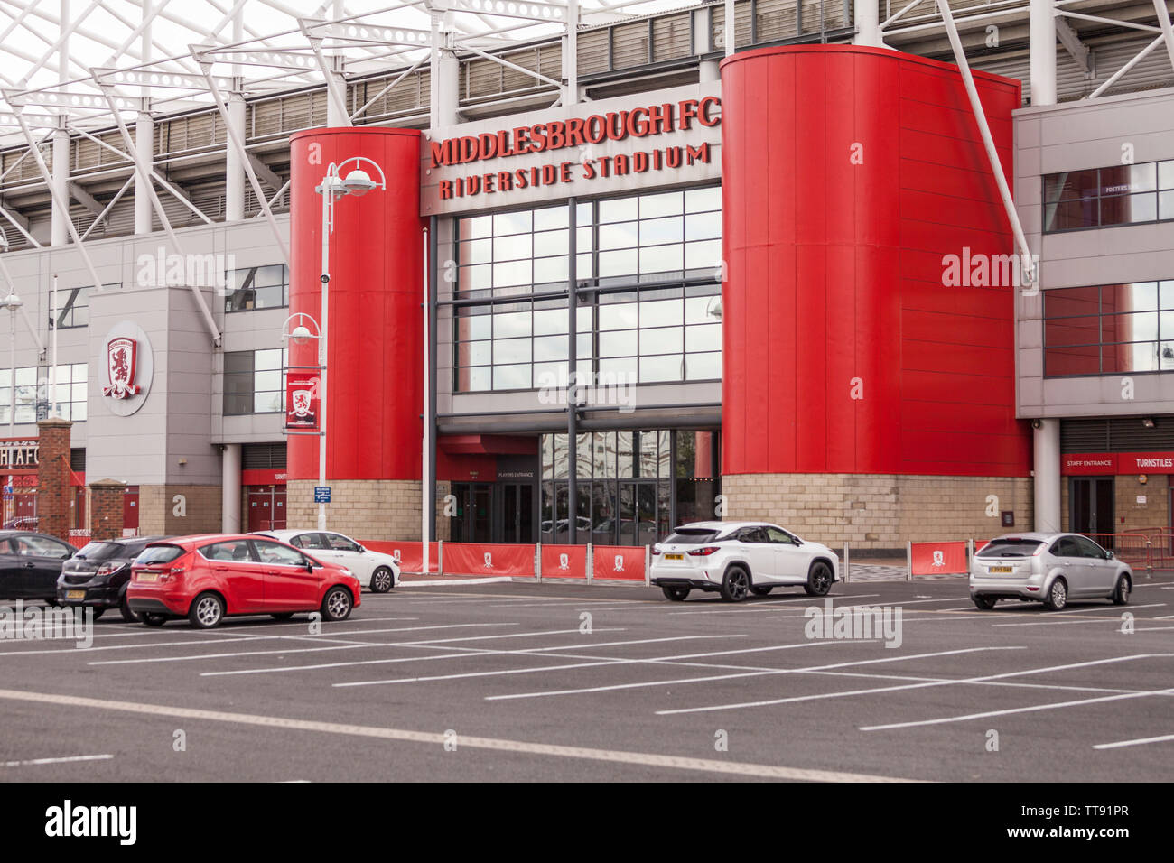 Middlesbrough Football Club's Riverside Stadium ,England,UK Stock Photo ...