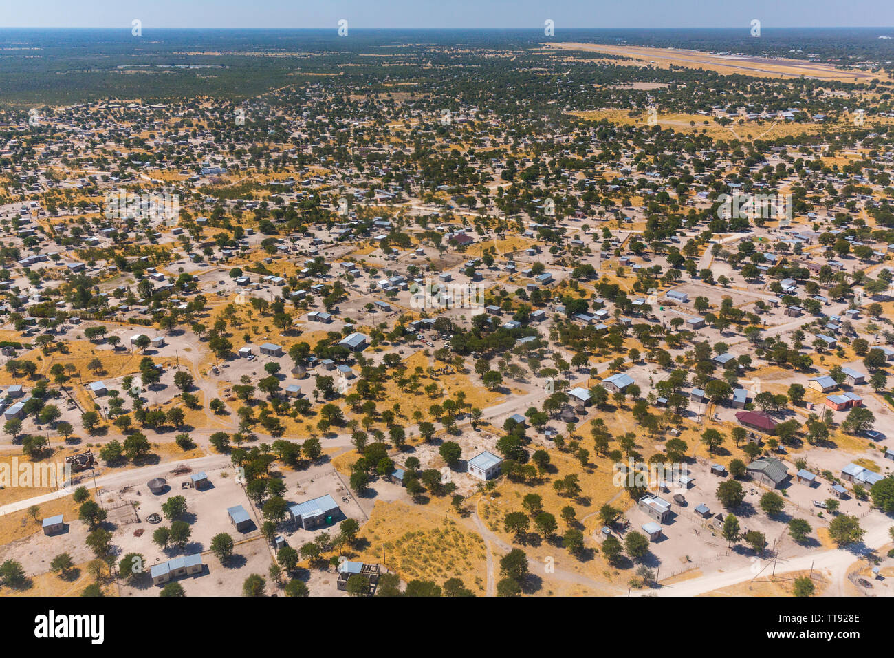 Maun city okavango delta botswana hi-res stock photography and images ...