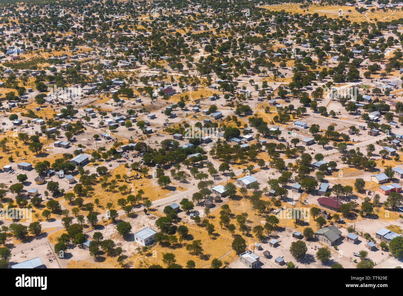 Maun city okavango delta botswana hi-res stock photography and images ...