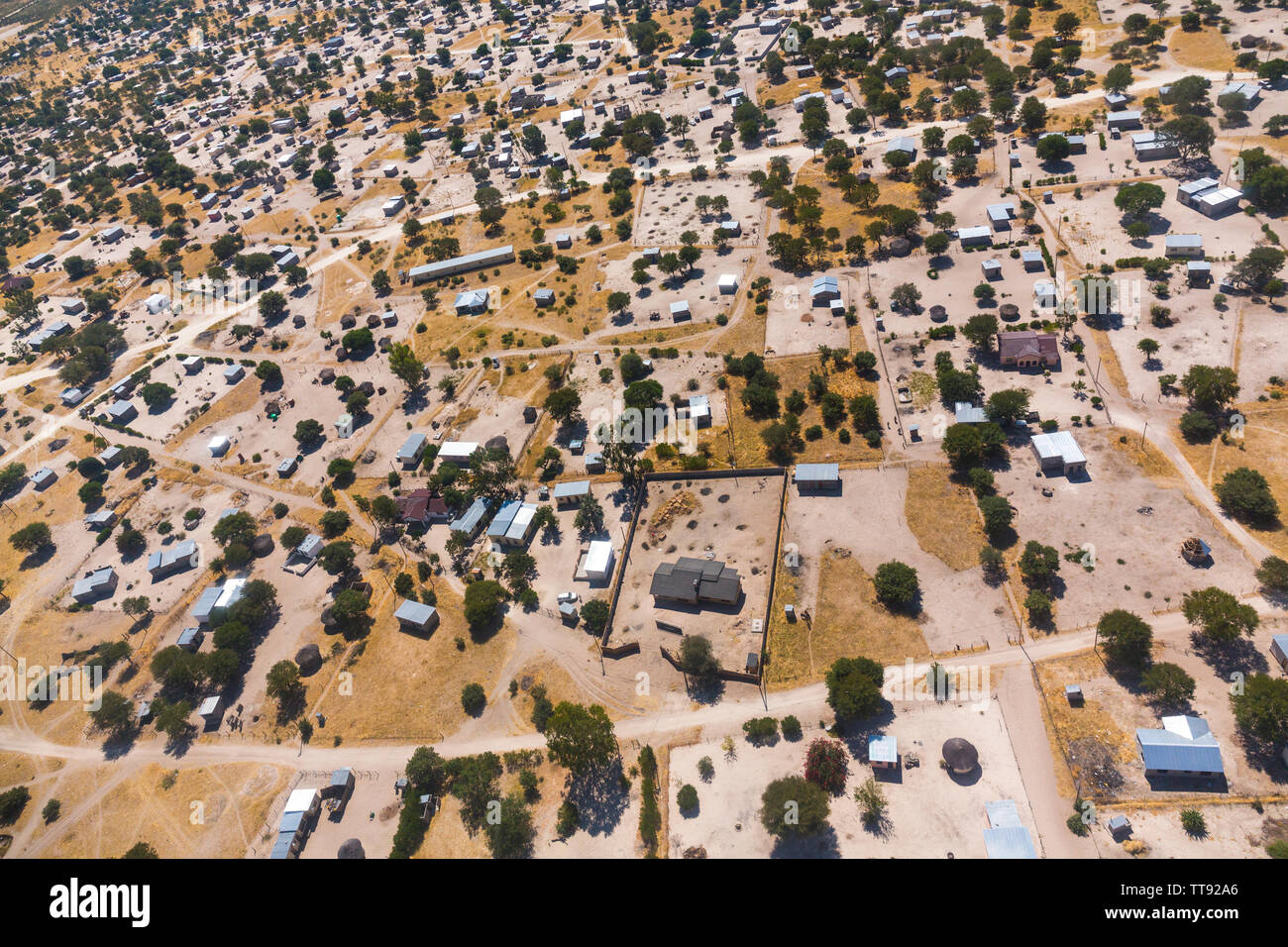 Maun city, Okavango Delta, Botswana, Africa Stock Photo - Alamy