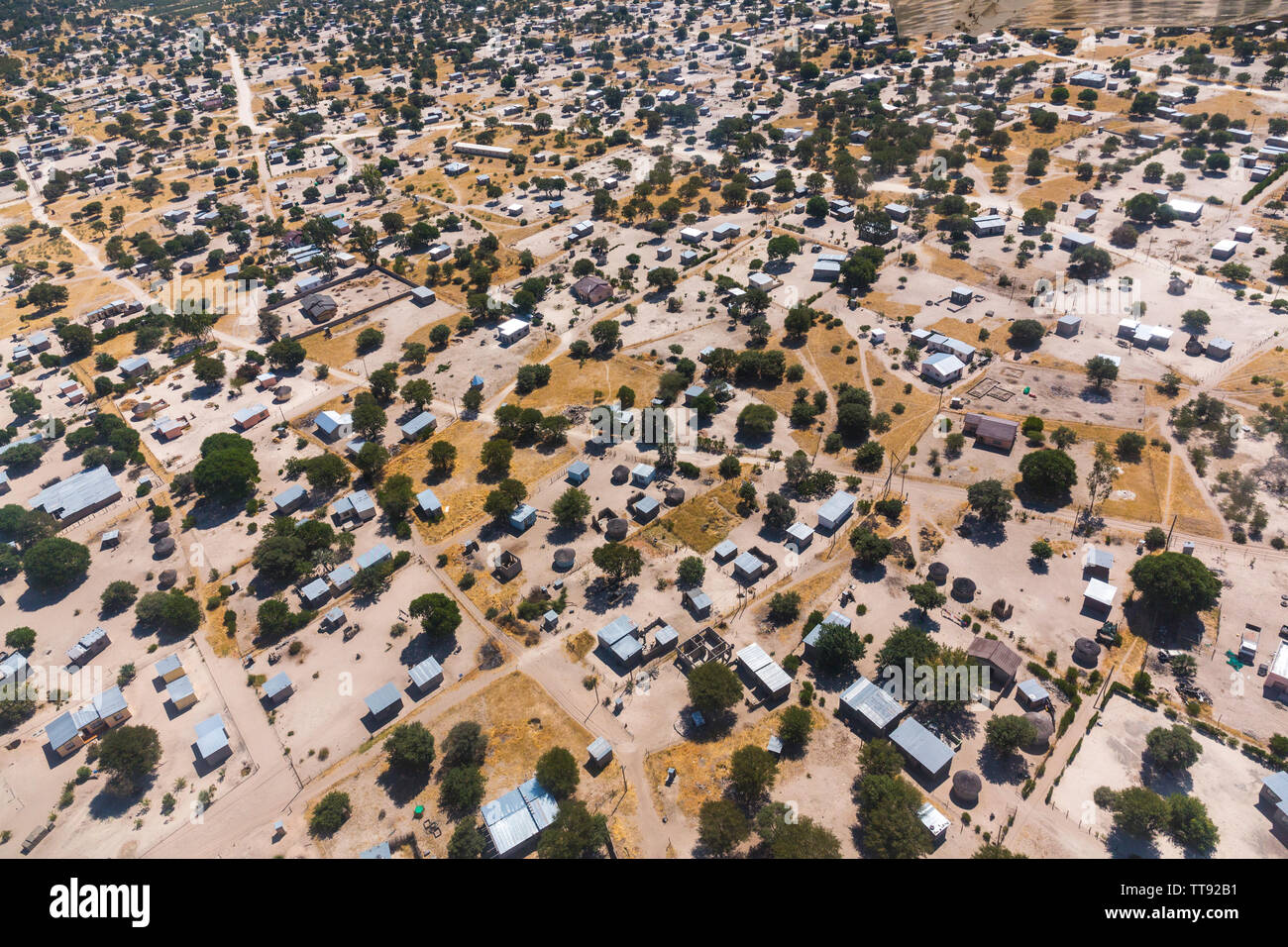 Maun city, Okavango Delta, Botswana, Africa Stock Photo - Alamy