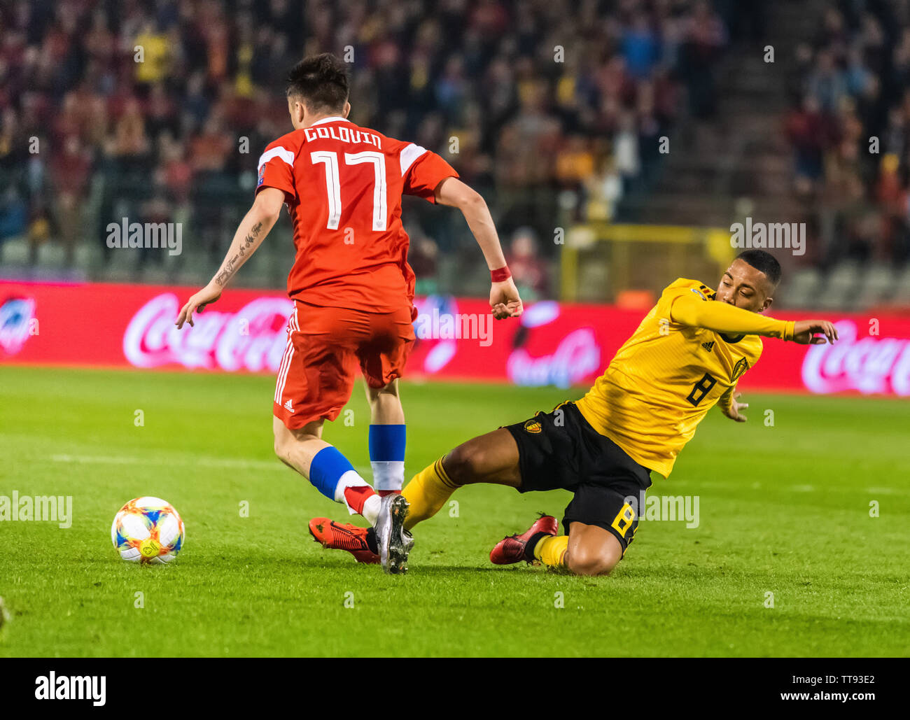 Belgian central midfielder hi-res stock photography and images - Alamy