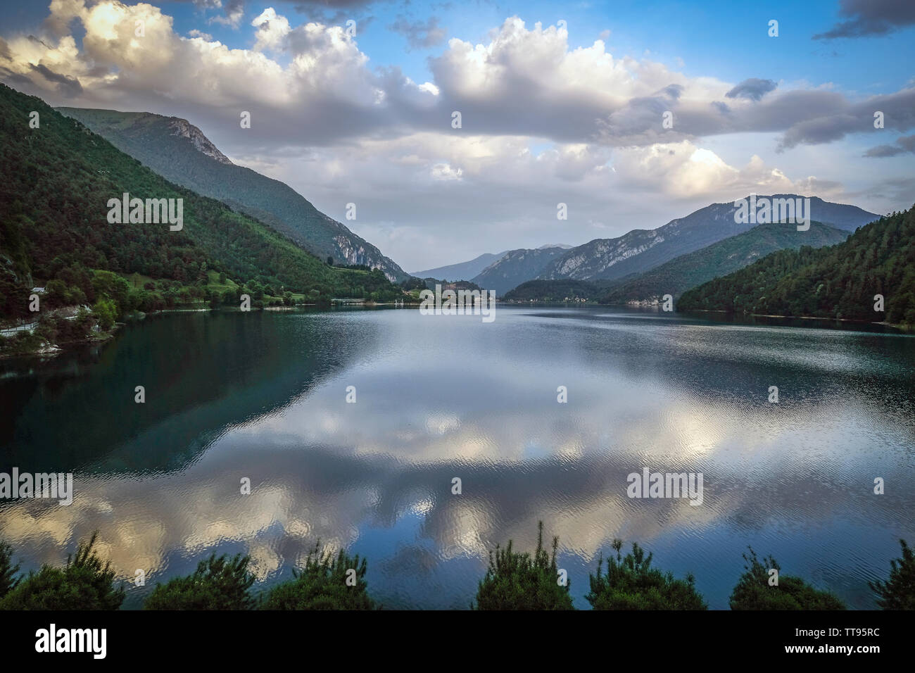 Images from Lake Ledro Italy Stock Photo - Alamy