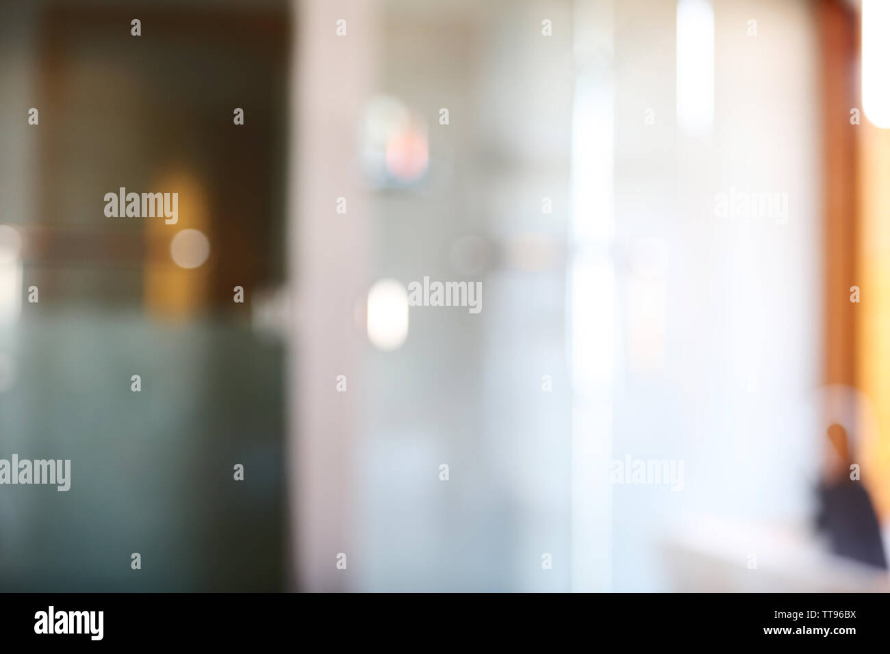 Bathroom with whirlpool, blurred texture background Stock Photo - Alamy