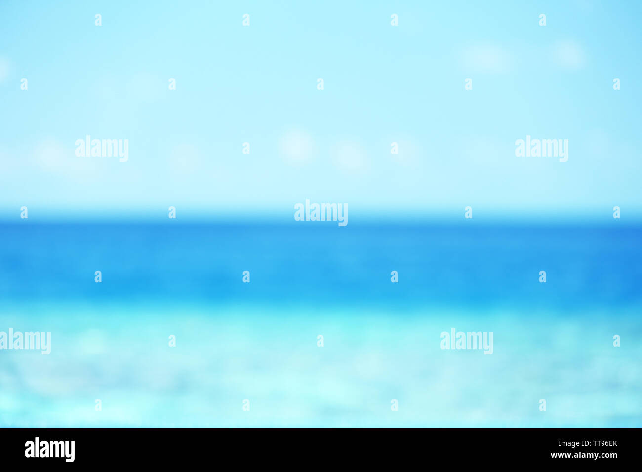 Blurred view of ocean water background Stock Photo - Alamy