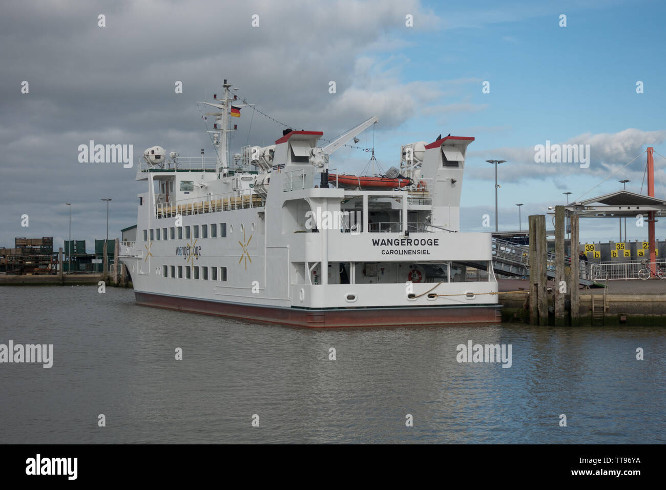 Wangerooge ferry hi-res stock photography and images - Alamy