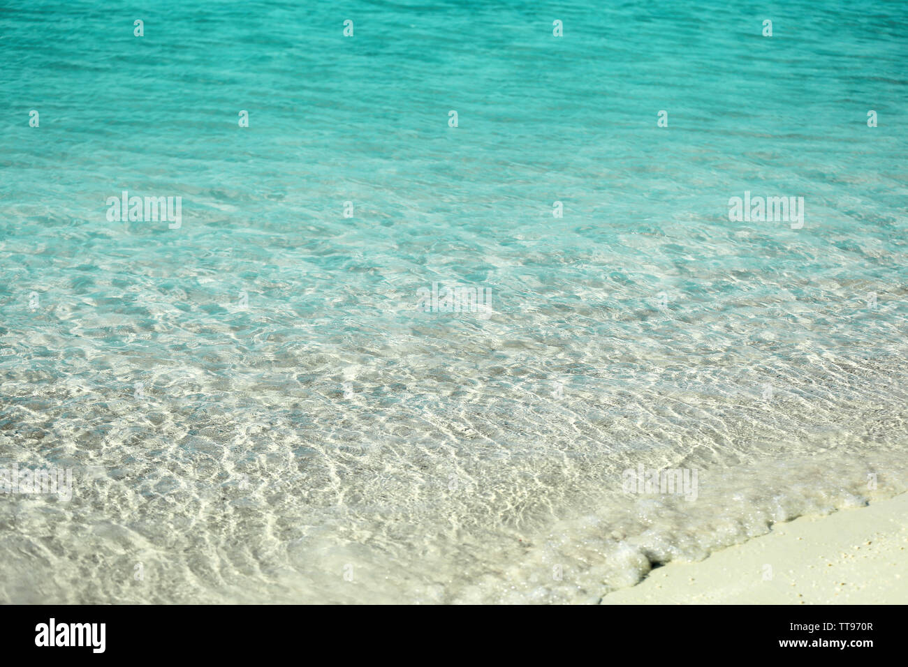 Clear ocean water, in resort Stock Photo - Alamy