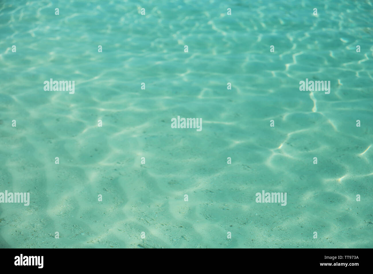 Clear ocean water, in resort Stock Photo - Alamy
