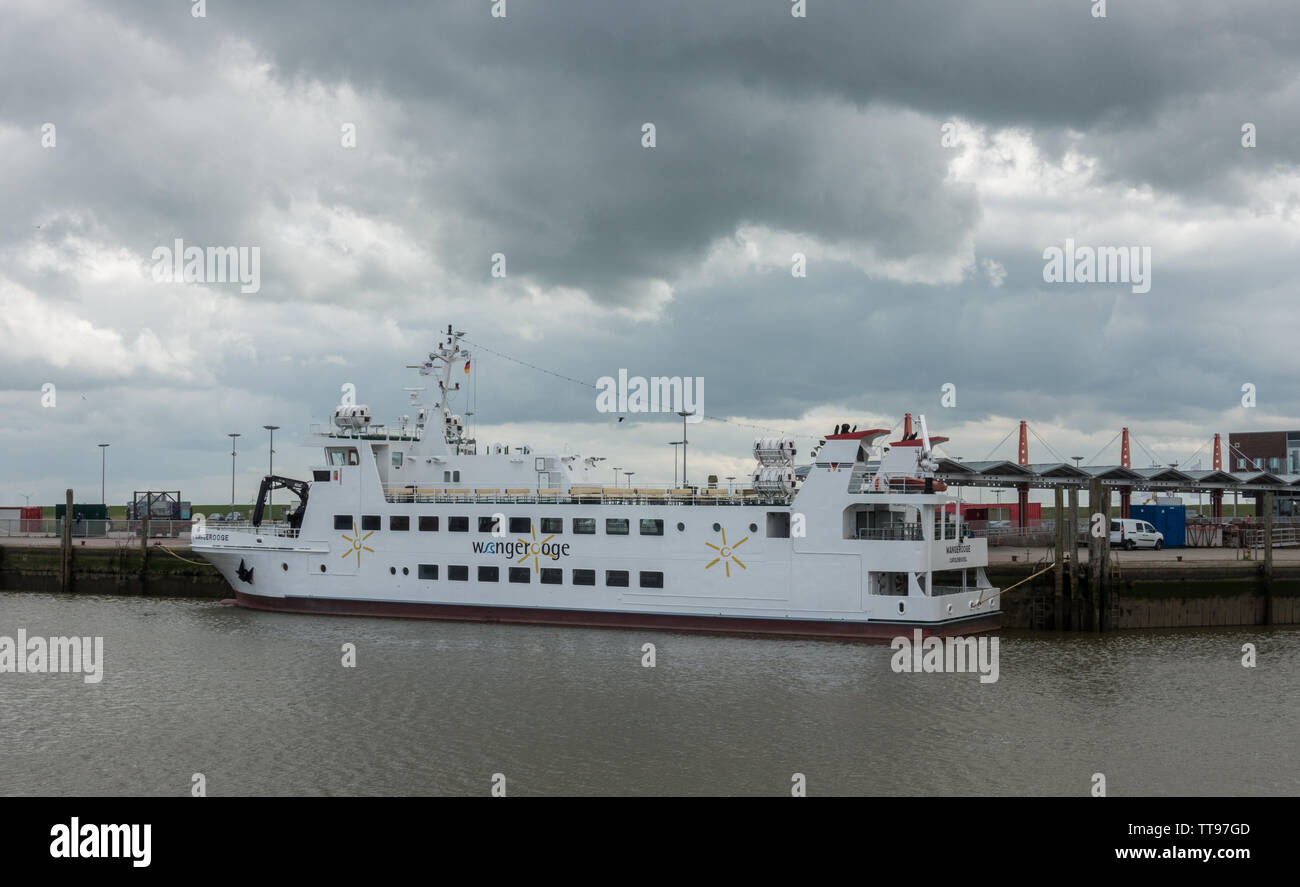 Wangerooge ferry hi-res stock photography and images - Alamy