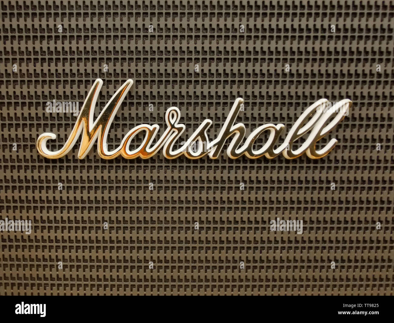 amp front texture pattern Stock Photo - Alamy