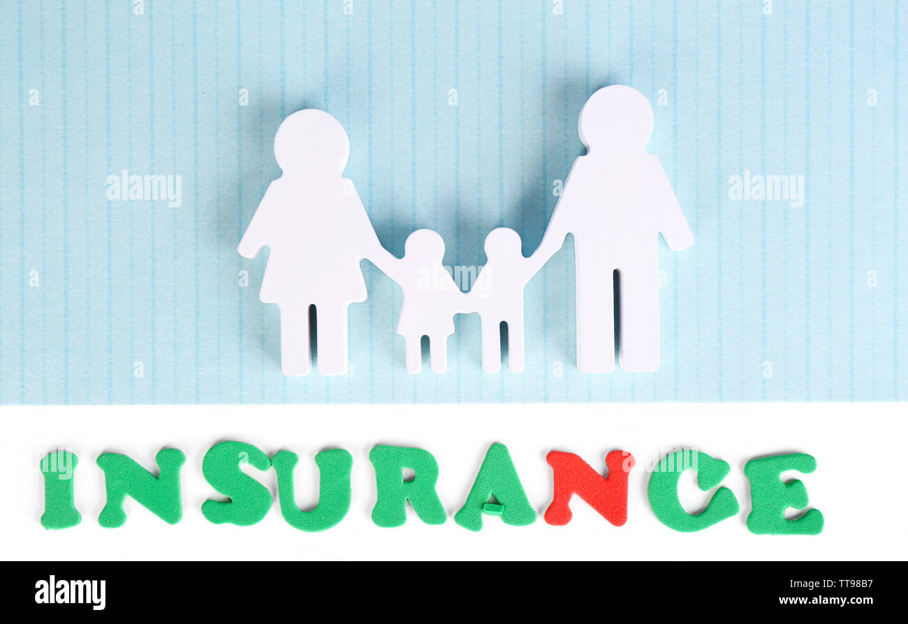 Family life insurance Stock Photo - Alamy