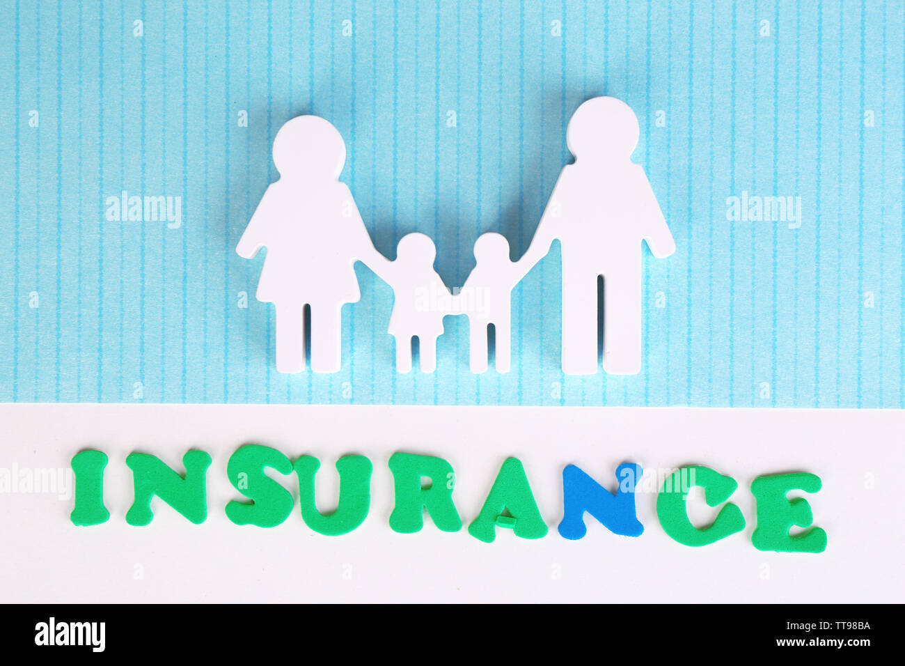 Family life insurance Stock Photo - Alamy