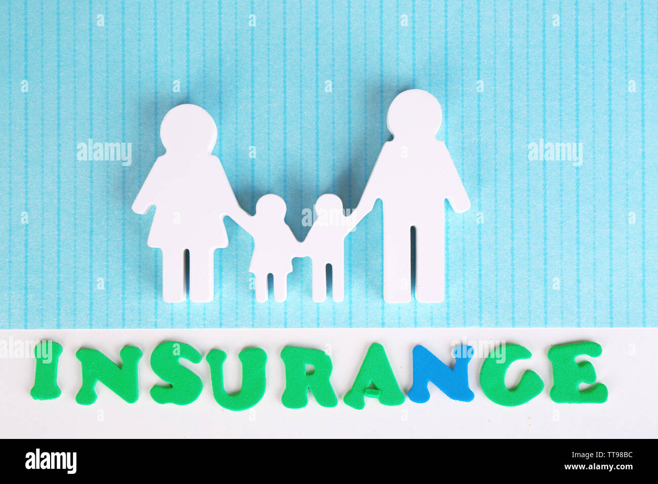 Family life insurance Stock Photo - Alamy