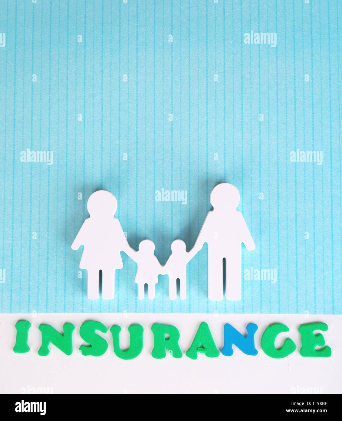 Family life insurance Stock Photo - Alamy