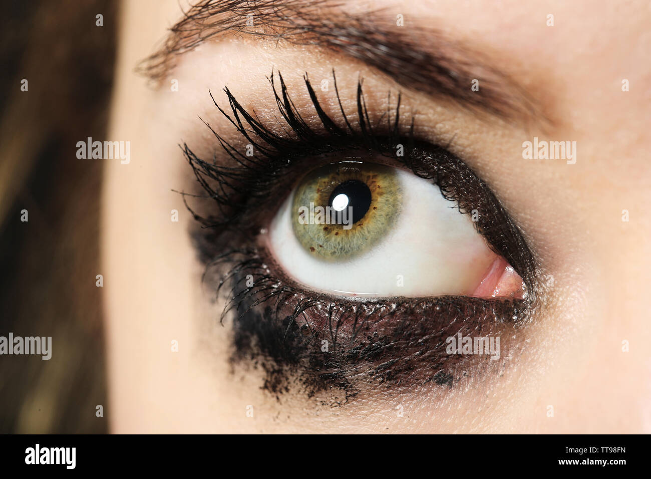 Woman tear eye hi-res stock photography and images - Alamy