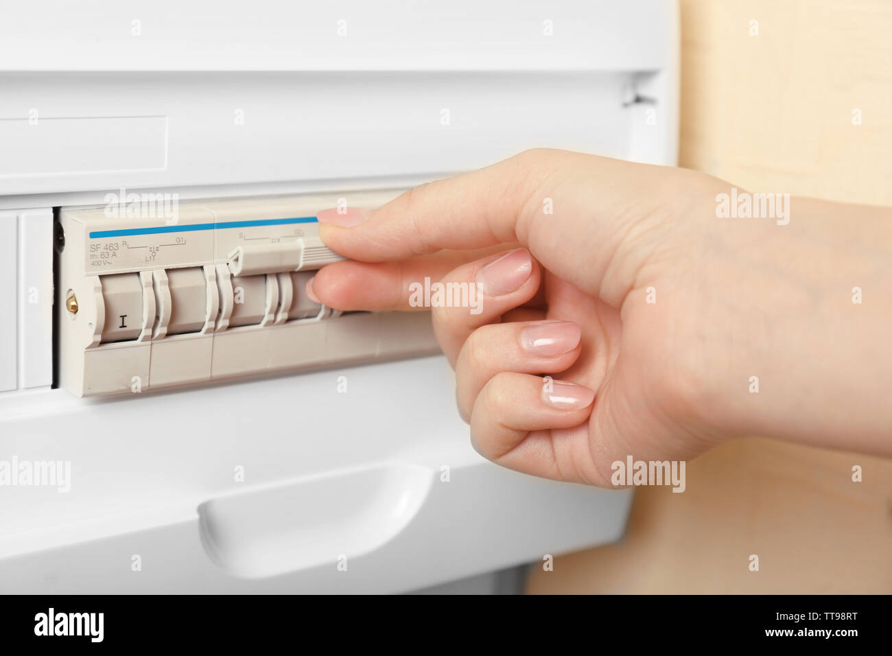 Circuits woman hi-res stock photography and images - Alamy