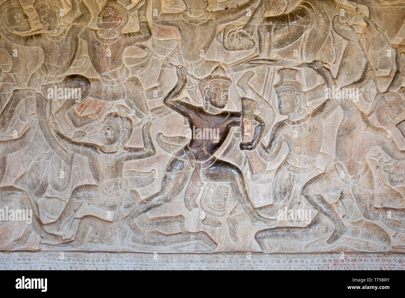 Angkor style temples ancient hi-res stock photography and images - Alamy