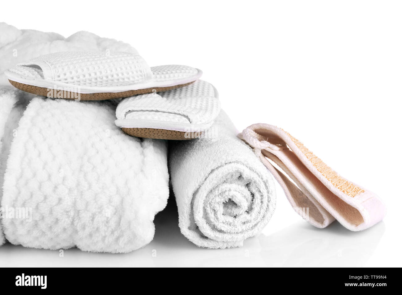 Woman robe slipper hi-res stock photography and images - Alamy