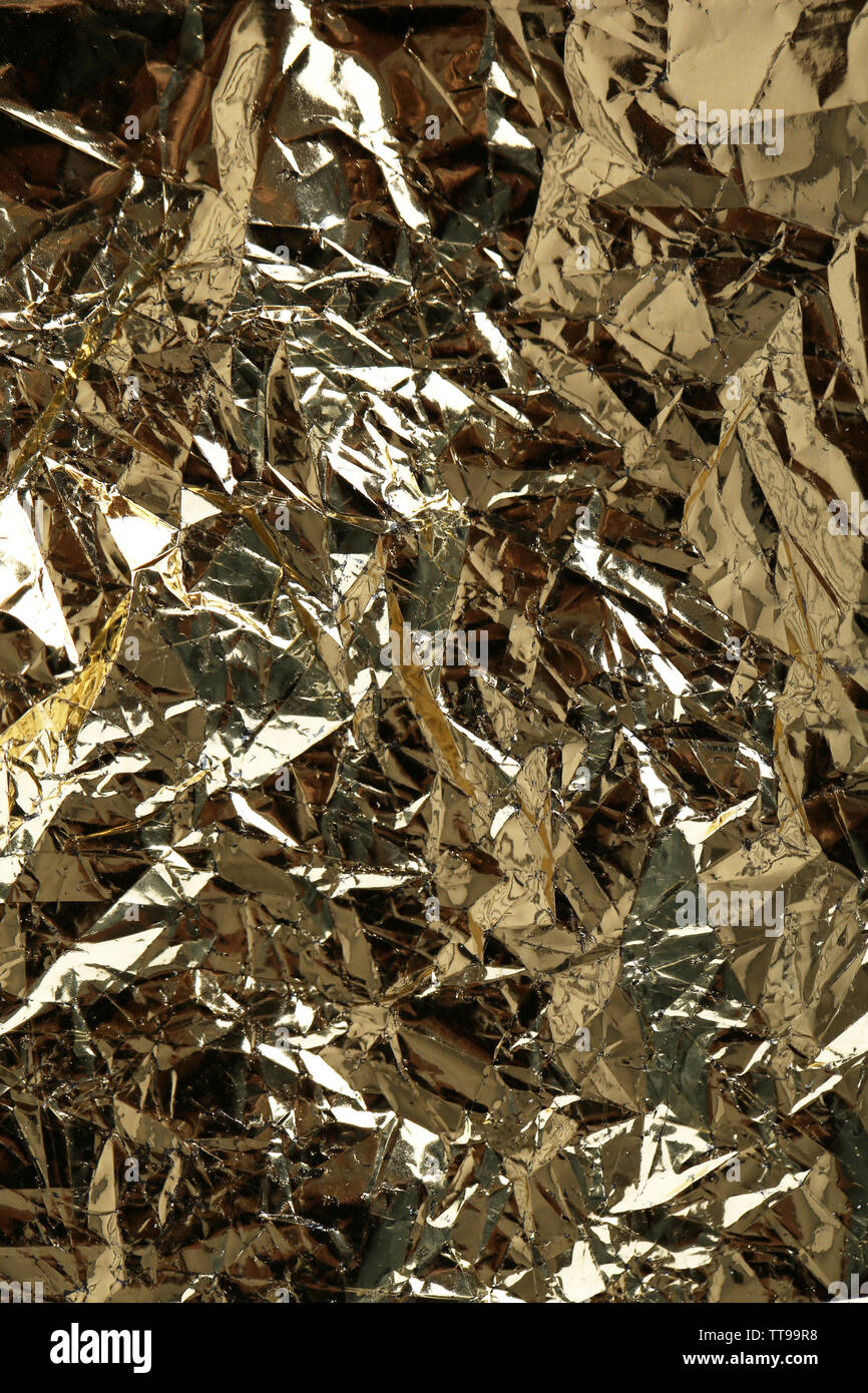 Crumpled color foil texture background Stock Photo - Alamy