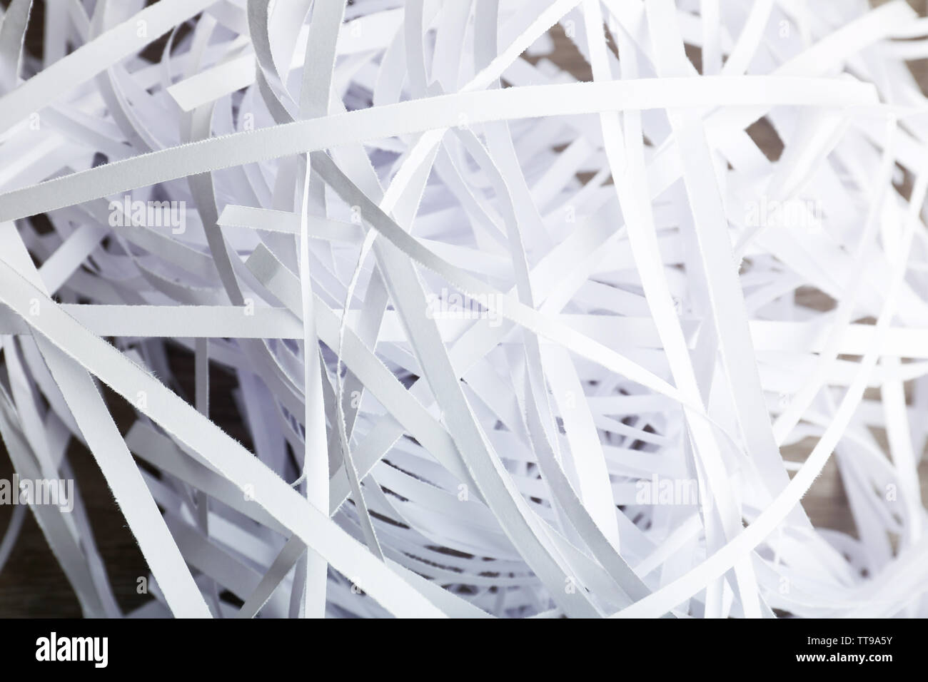 Pile shredded confidential paper hi-res stock photography and images ...