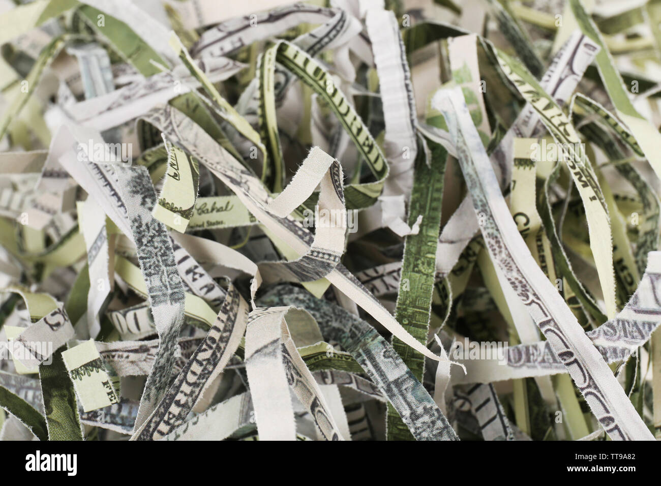Shredder money hi-res stock photography and images - Alamy