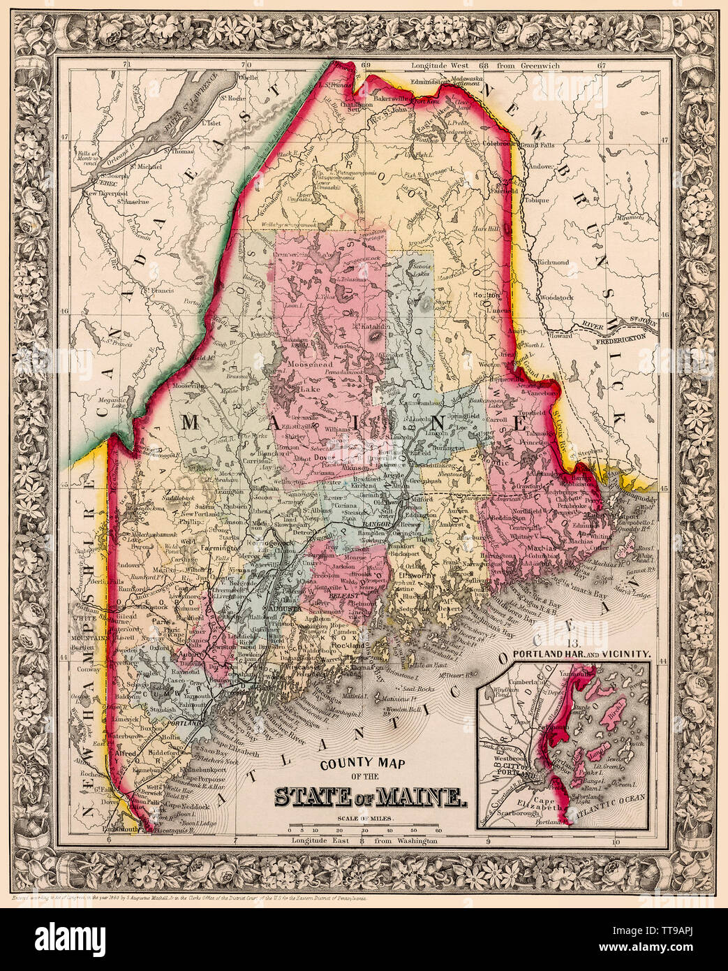 Portland And Vicinity Map