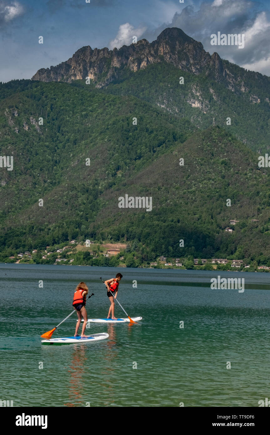 Ledro lake garda hi-res stock photography and images - Alamy