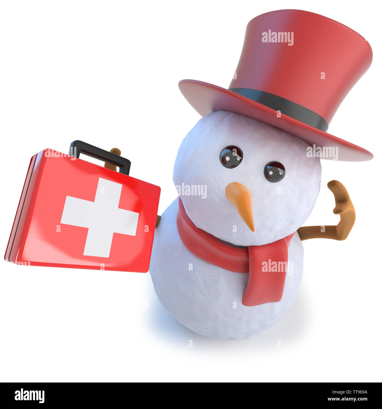 Medical kit cartoon hi-res stock photography and images - Alamy