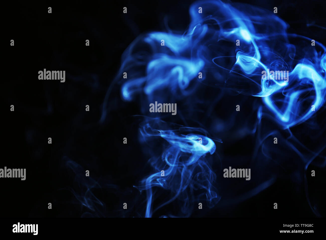 Color smoke from match on dark background Stock Photo - Alamy