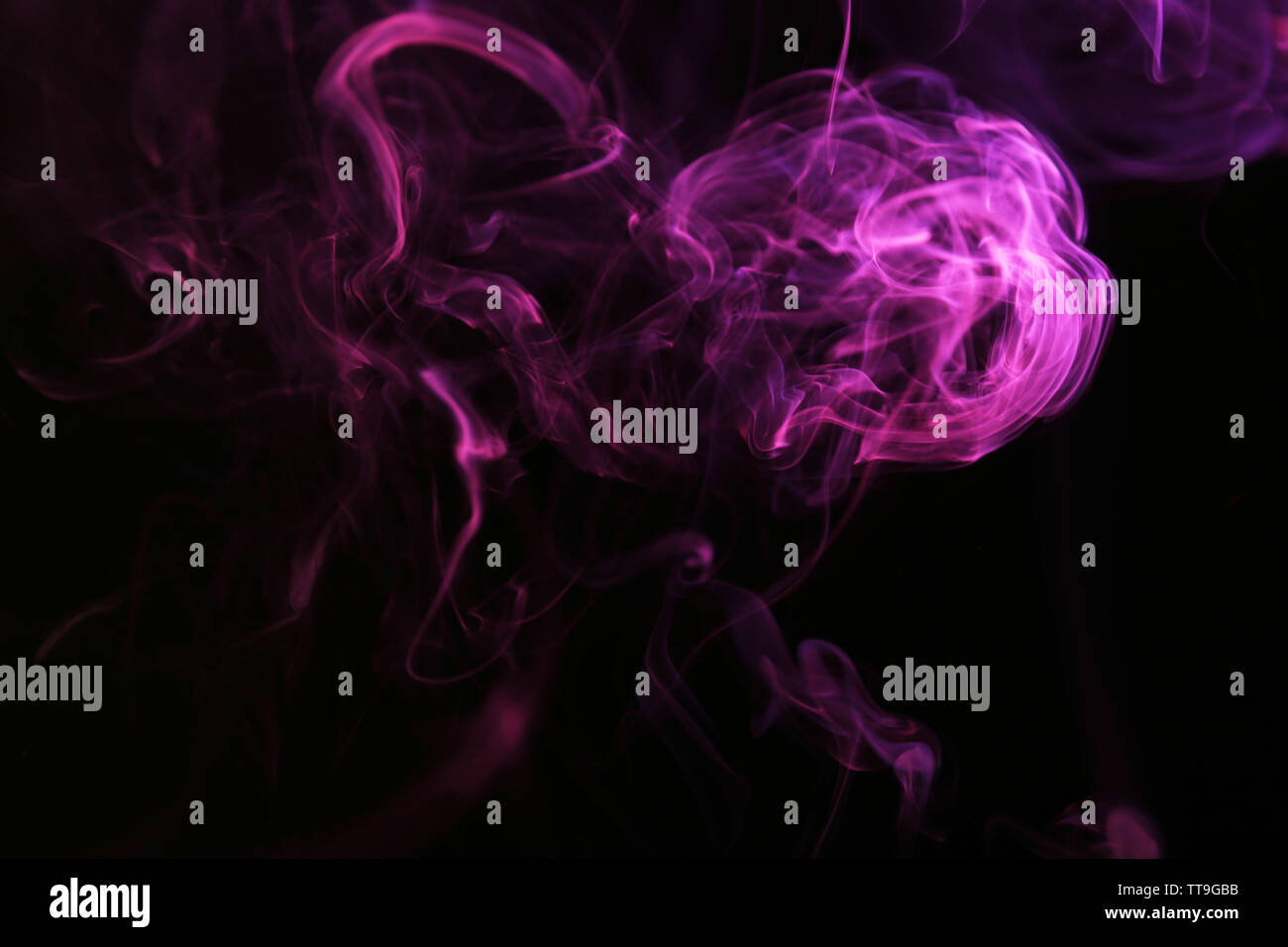 Color smoke from match on dark background Stock Photo - Alamy