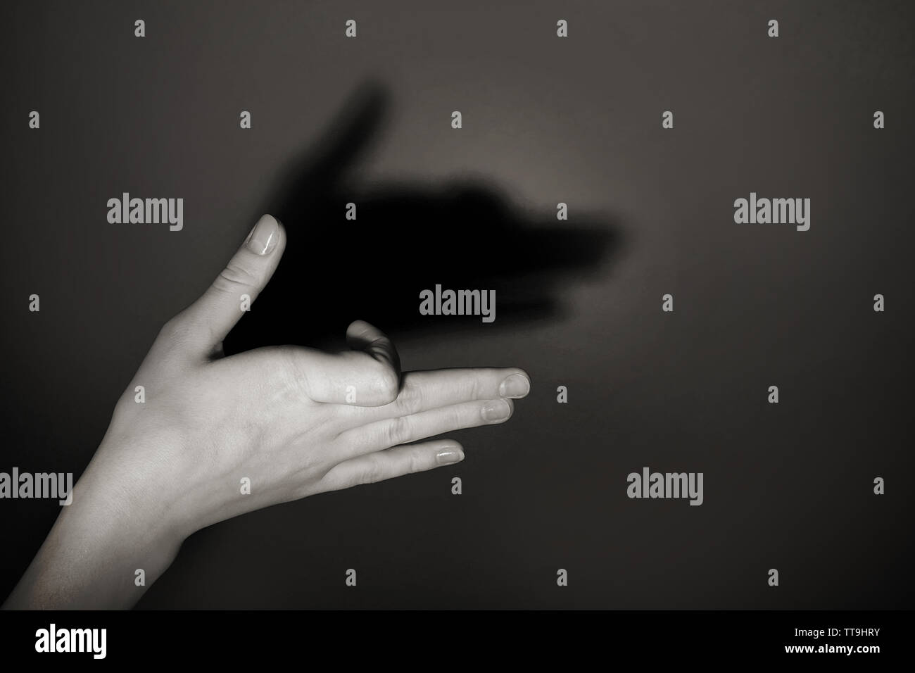 Hand shadows animals hi-res stock photography and images - Alamy