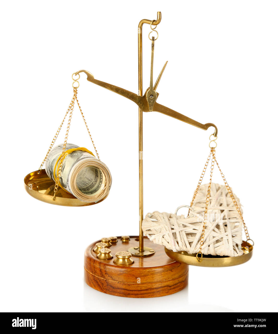 Balance Scales Money High Resolution Stock Photography and Images - Alamy