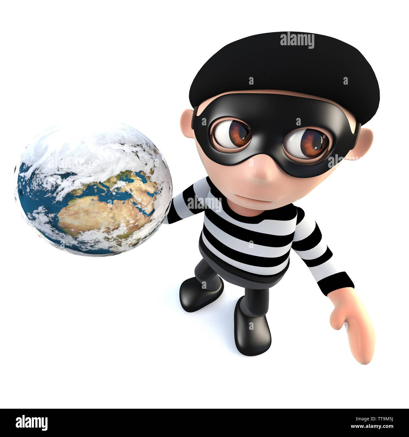 Thief hacker cartoon hi-res stock photography and images - Alamy