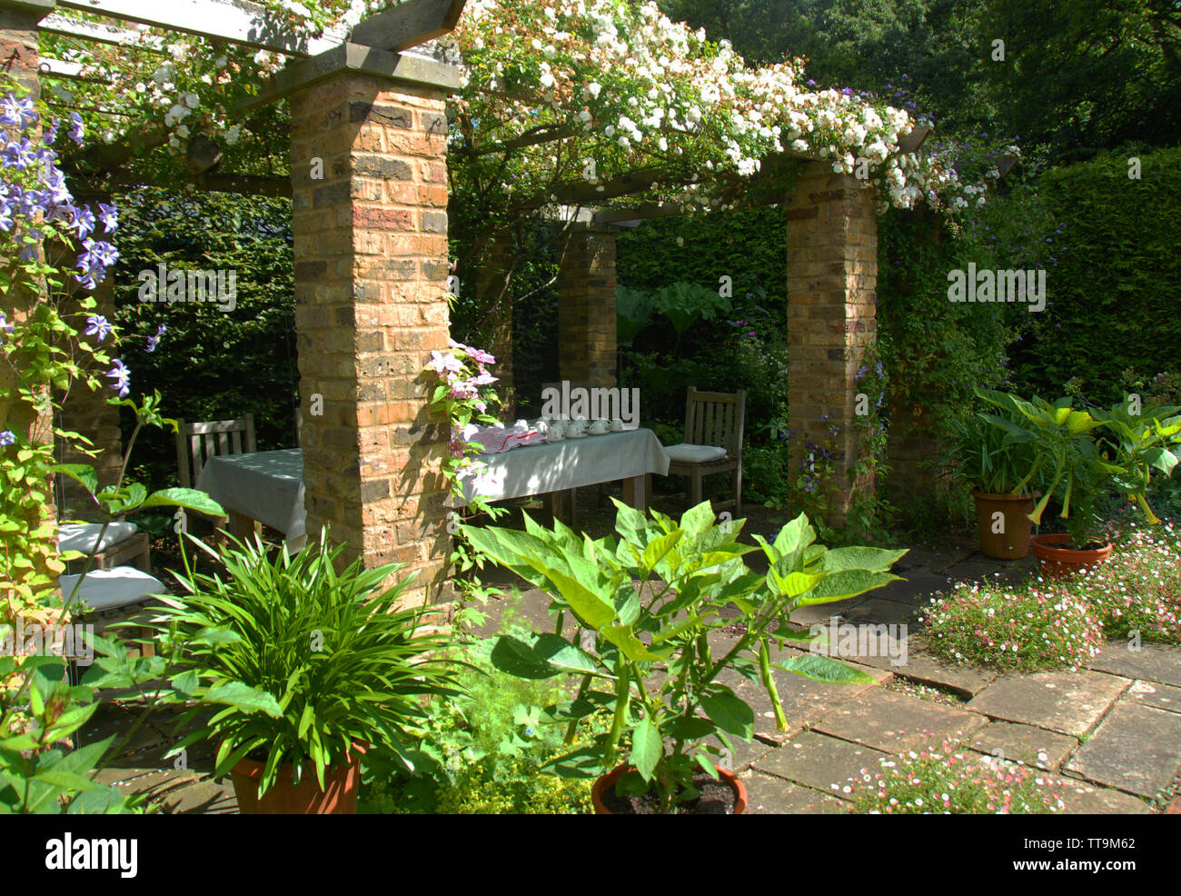 Rose arbour hi-res stock photography and images - Alamy