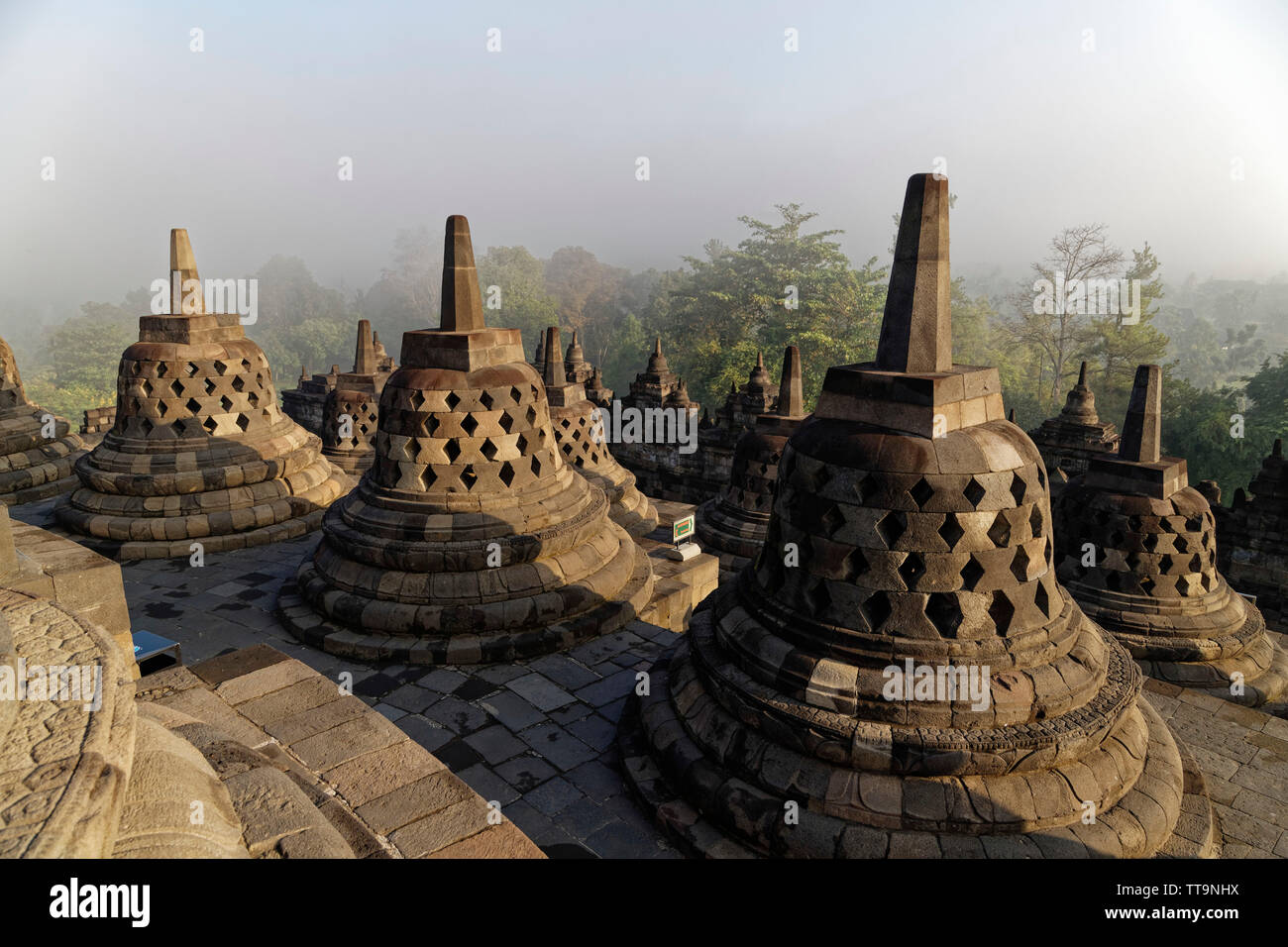 Borobudur, Central Java, Indonesia. 7th May, 2019. The 9th-century ...