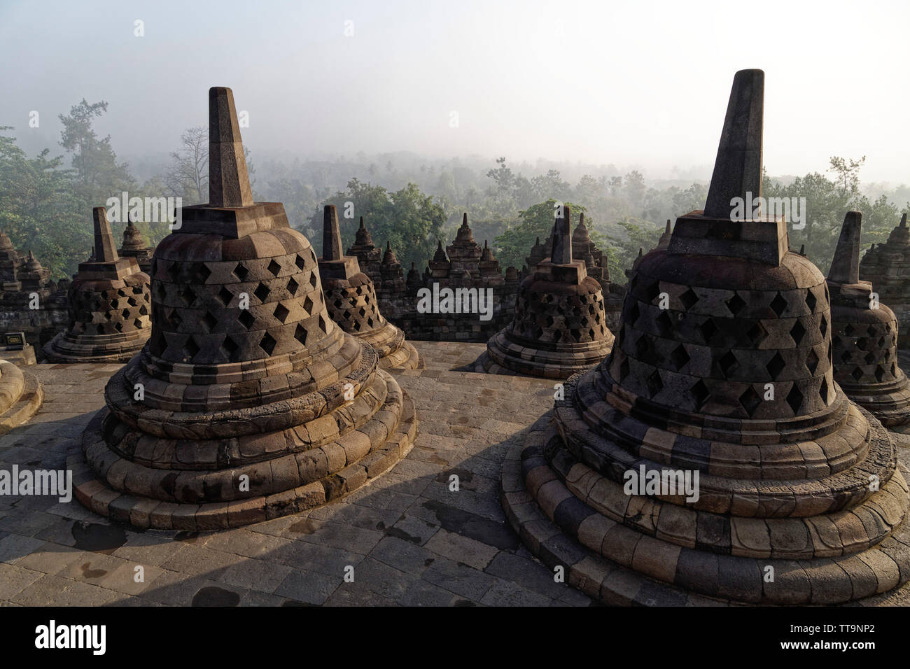 Borobudur, Central Java, Indonesia. 7th May, 2019. The 9th-century ...