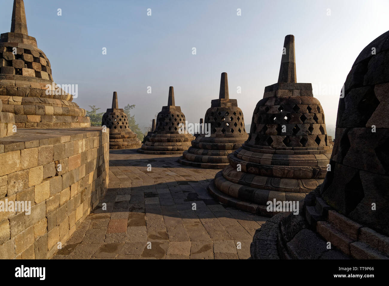 Borobudur, Central Java, Indonesia. 7th May, 2019. The 9th-century ...