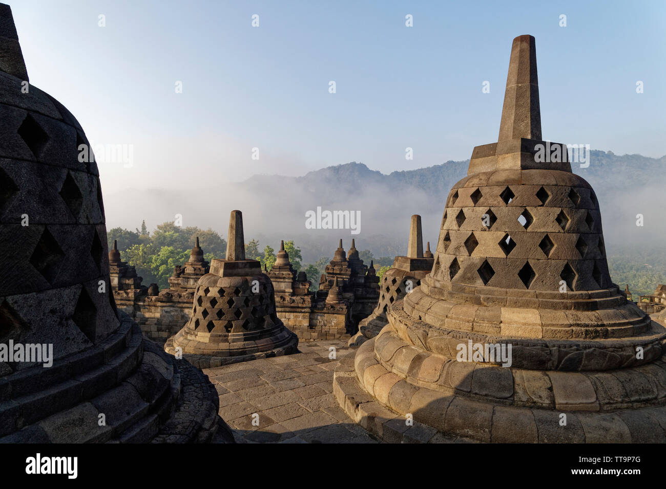 Borobudur, Central Java, Indonesia. 7th May, 2019. The 9th-century ...