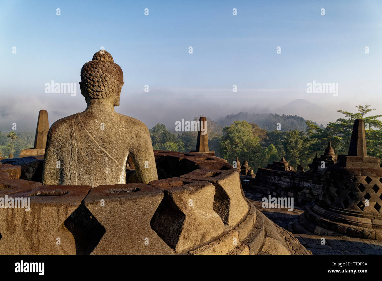 Borobudur, Central Java, Indonesia. 7th May, 2019. The 9th-century ...