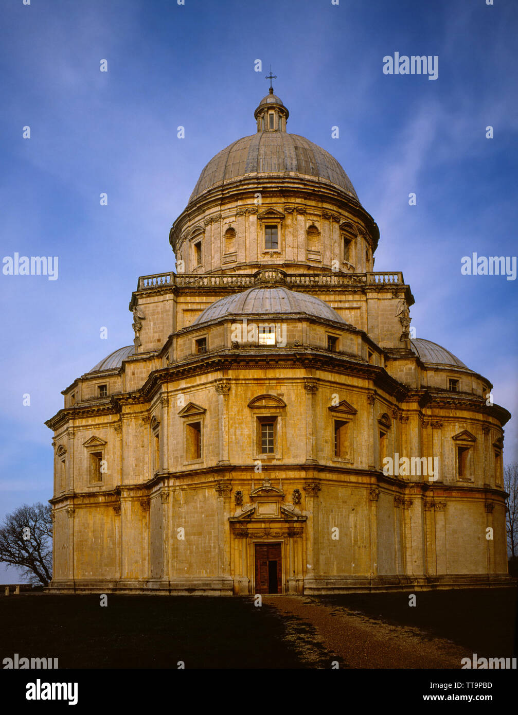 Santa Maria della Consolazione (Todi Stock Photo - Alamy